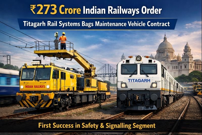 Titagarh Rail Systems Wins ₹273-Crore Indian Railways Order for ...